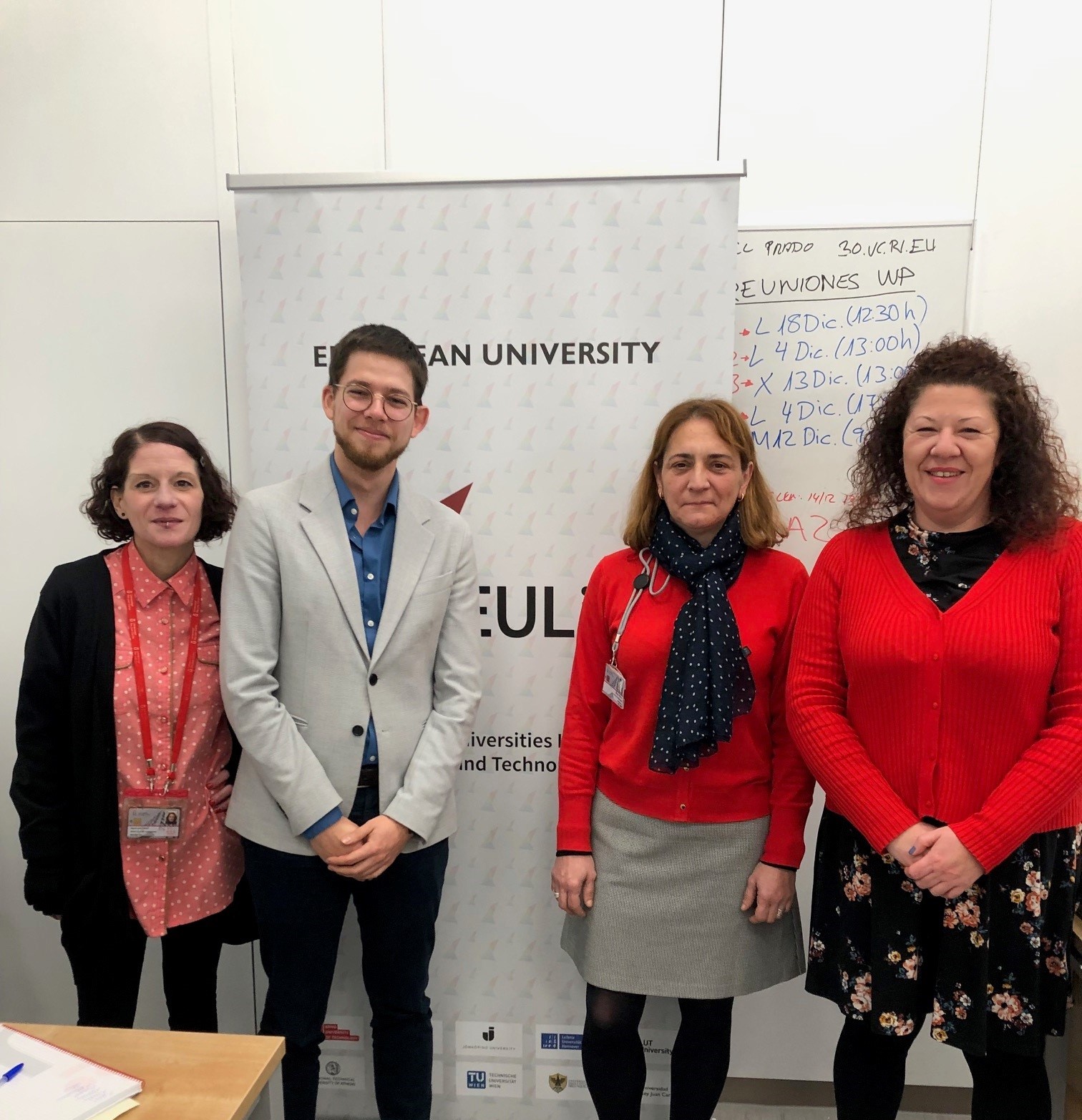 EULiST team meeting at URJC with Gregor Fischer from TU Wien | EULiST URJC