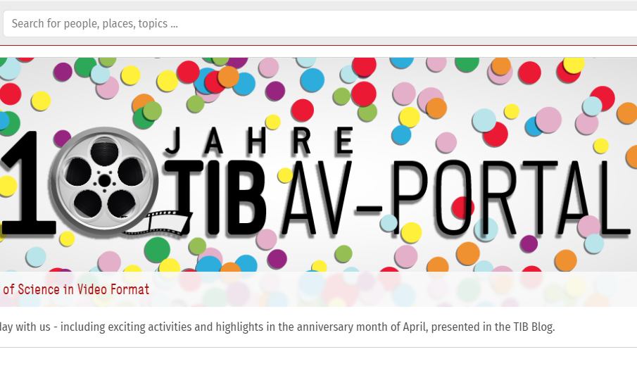 Launch of EULiST latest tool: TIB AV-Portal | EULiST URJC